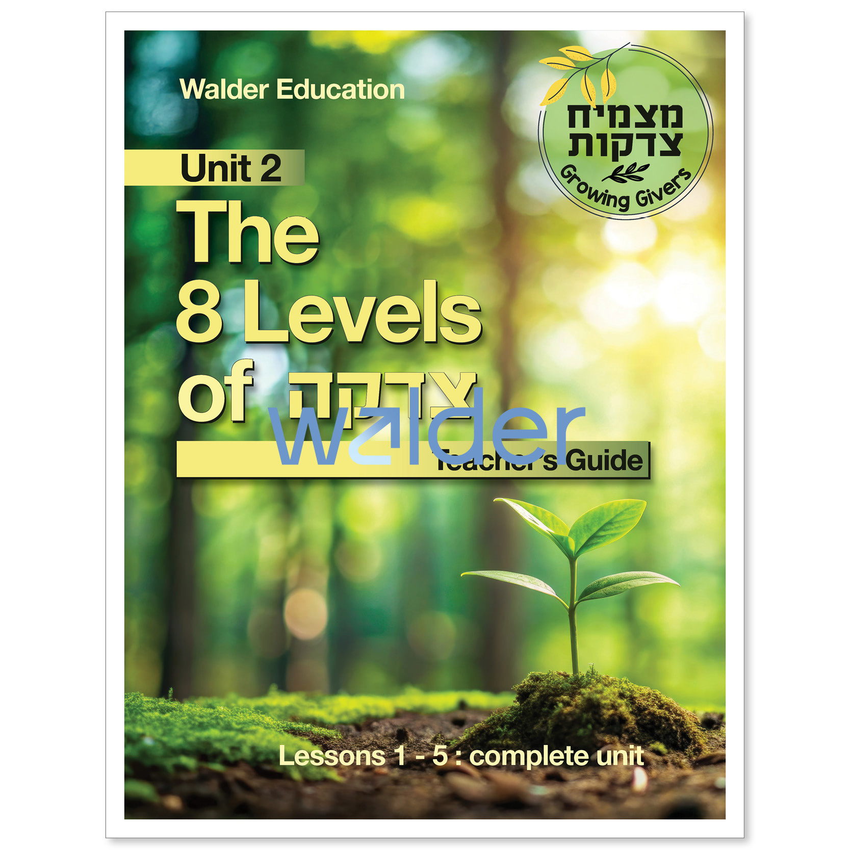 The 8 Levels of Tzedakah: Teacher’s Guide - Walder Education