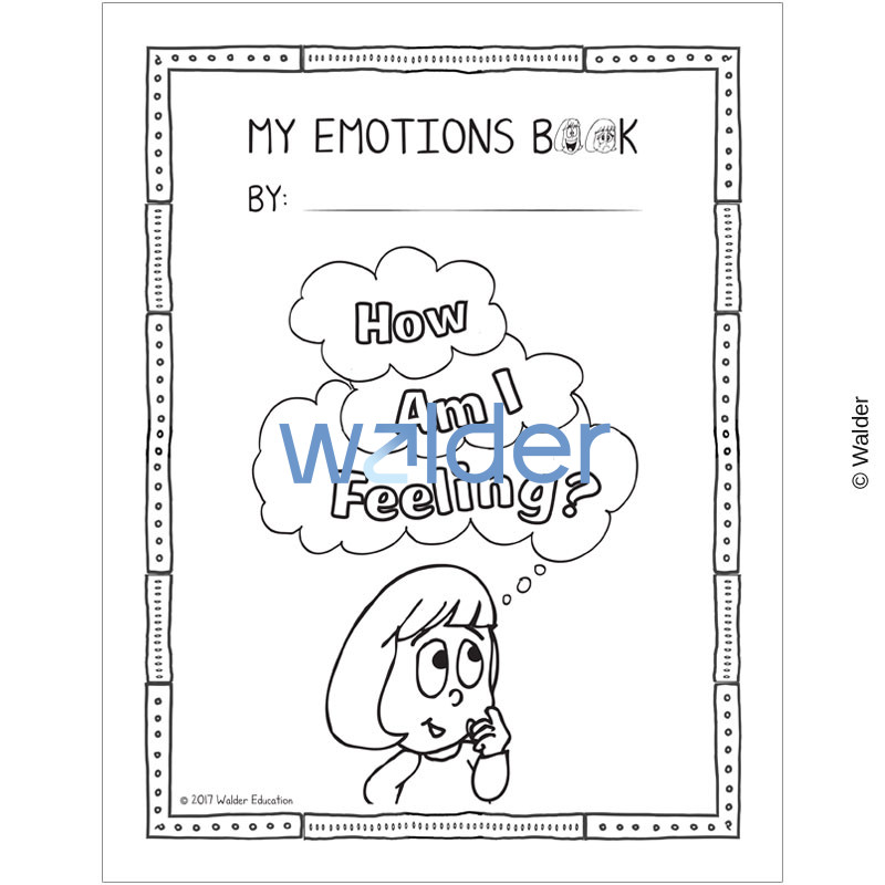 My Emotions Book: How Am I Feeling? - Walder Education