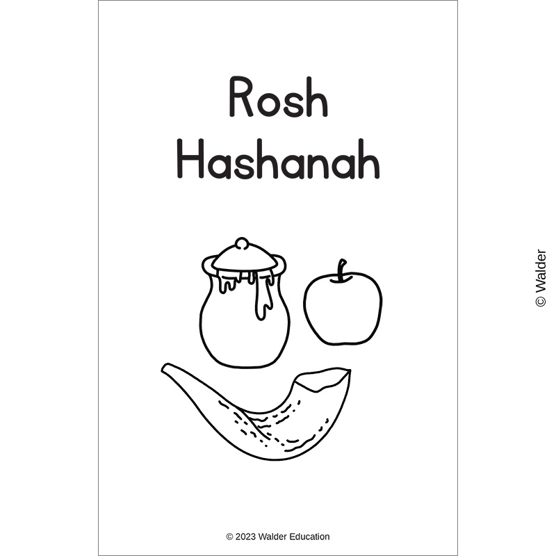 Holiday Early Reader: Rosh Hashanah Book 1 - Walder Education