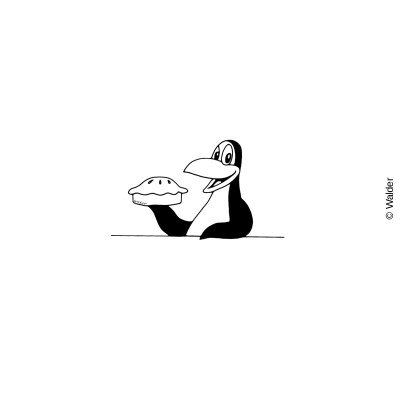 Penguin Eating Pie - Walder Education