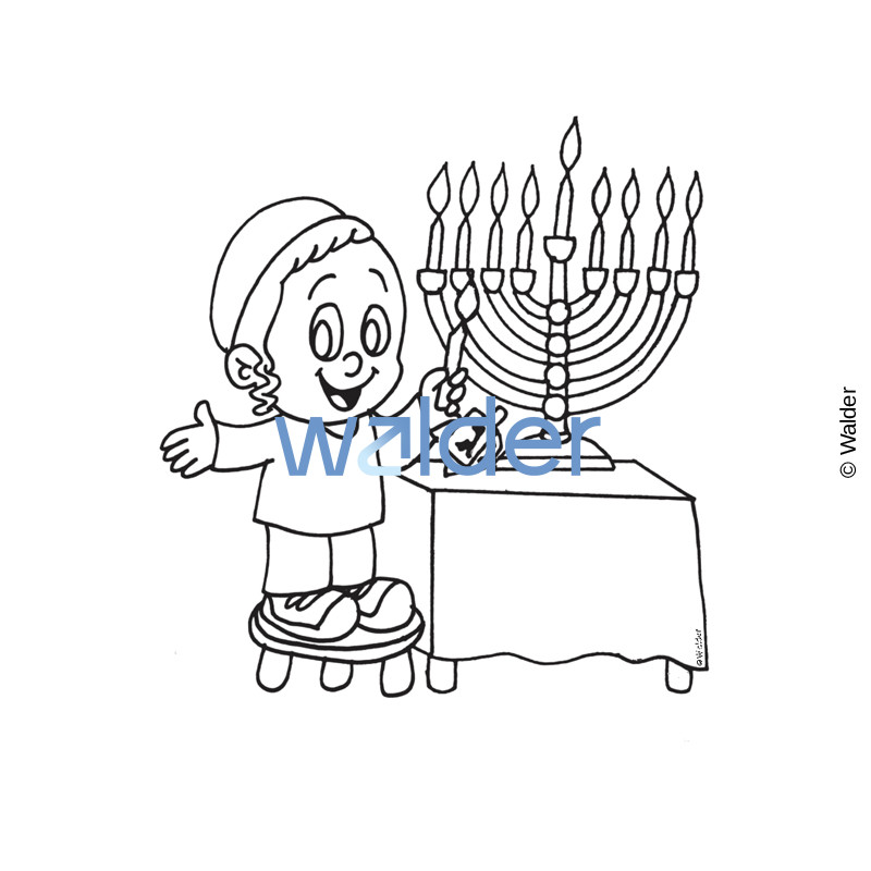 Lighting the Menorah - Walder Education