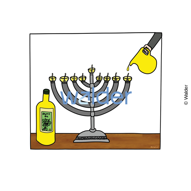 Olive Oil Menorah - Walder Education