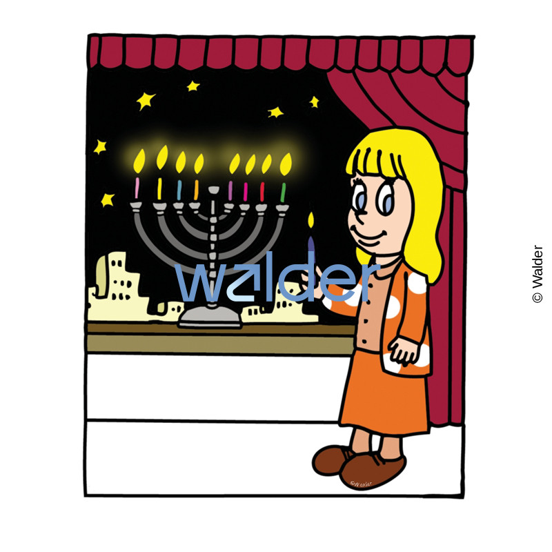 Lighting the Menorah - Walder Education