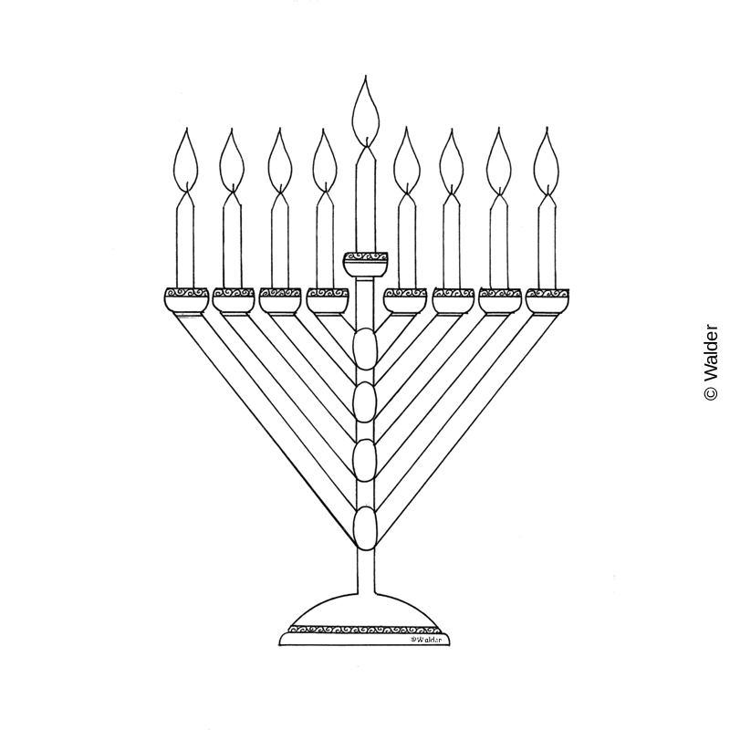Rambam Menorah - Walder Education