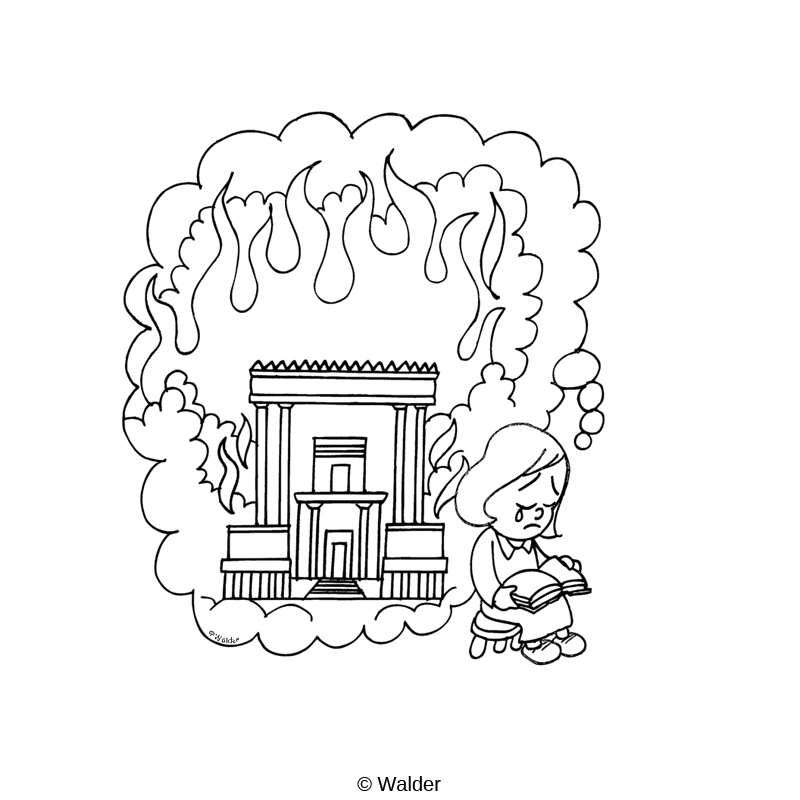 Remembering the Beis Hamikdash Burning - Walder Education