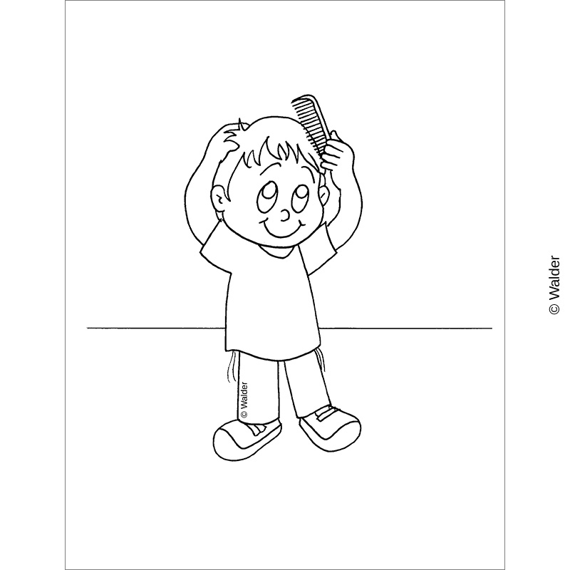 Brushing Hair - Walder Education