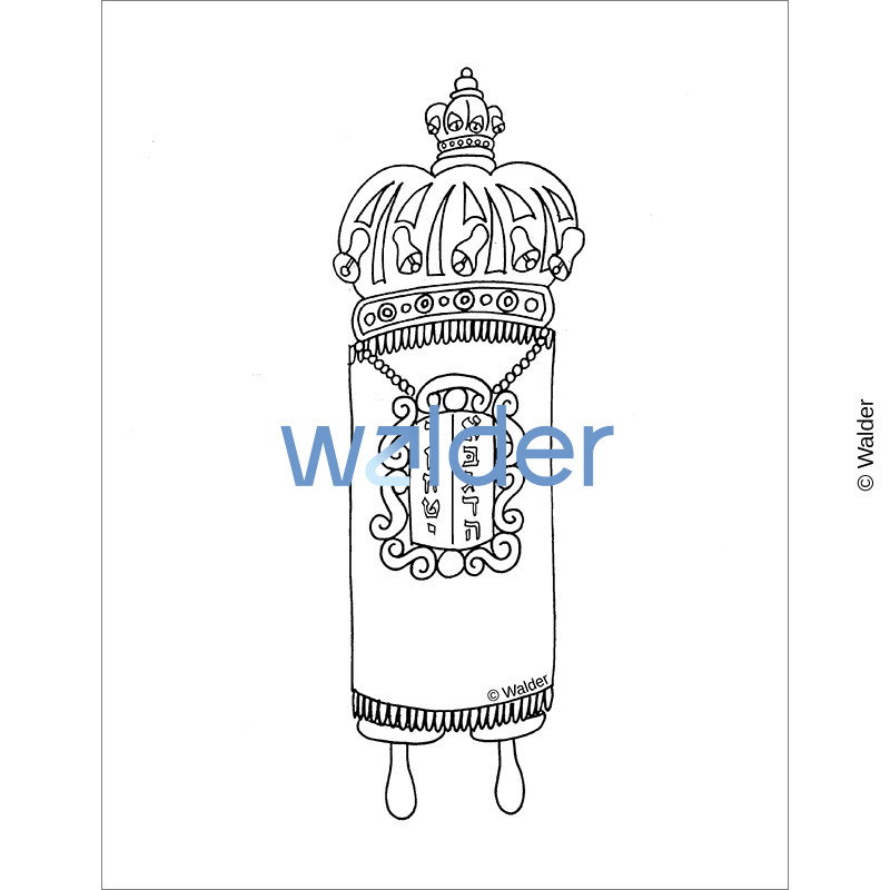 Sephardi Sefer Torah - Walder Education