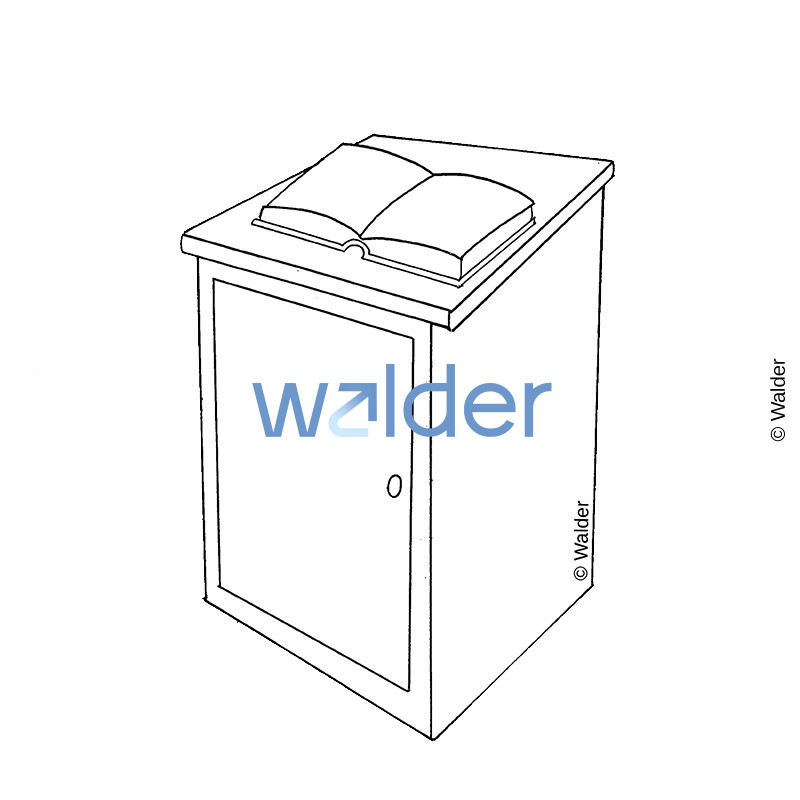 Shtender with Book - Walder Education
