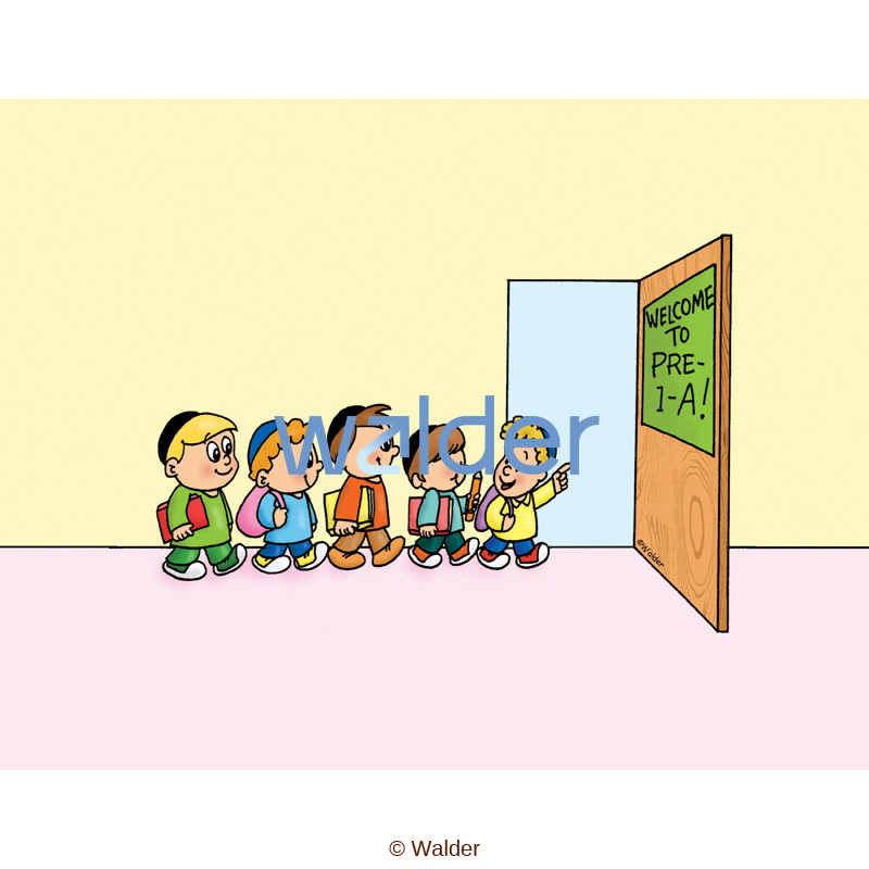 Standing in Line for Class - Walder Education