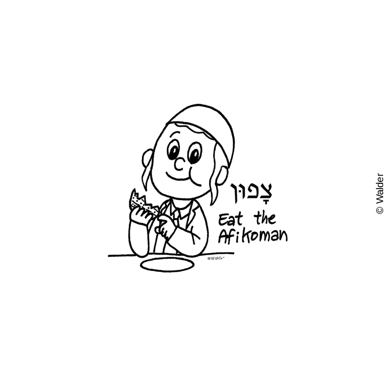 Children Order of the Seder: Tzafun - Walder Education