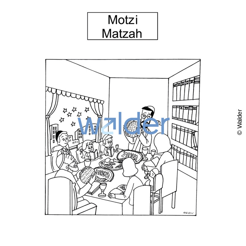 Family Order of the Seder: Motzi Matzah - Walder Education