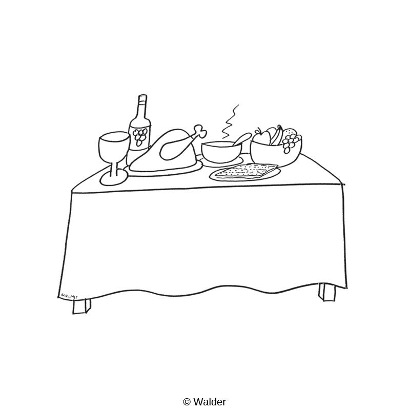 Seder Table - Walder Education