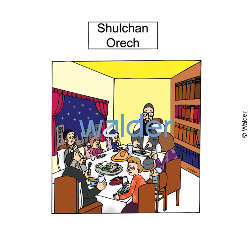 Family Order of the Seder: Shulchan Orech - Walder Education