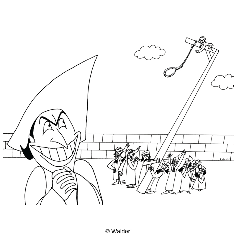 Megillas Esther: Haman Building Gallows - Walder Education