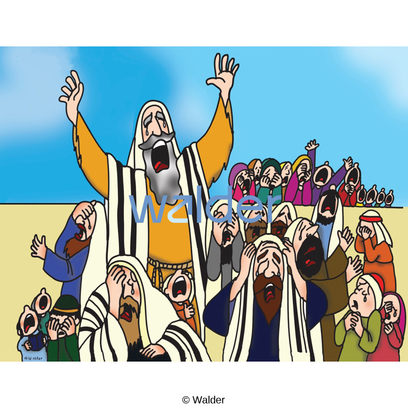 Megillas Esther: Jews Crying and Davening to Hashem - Walder Education