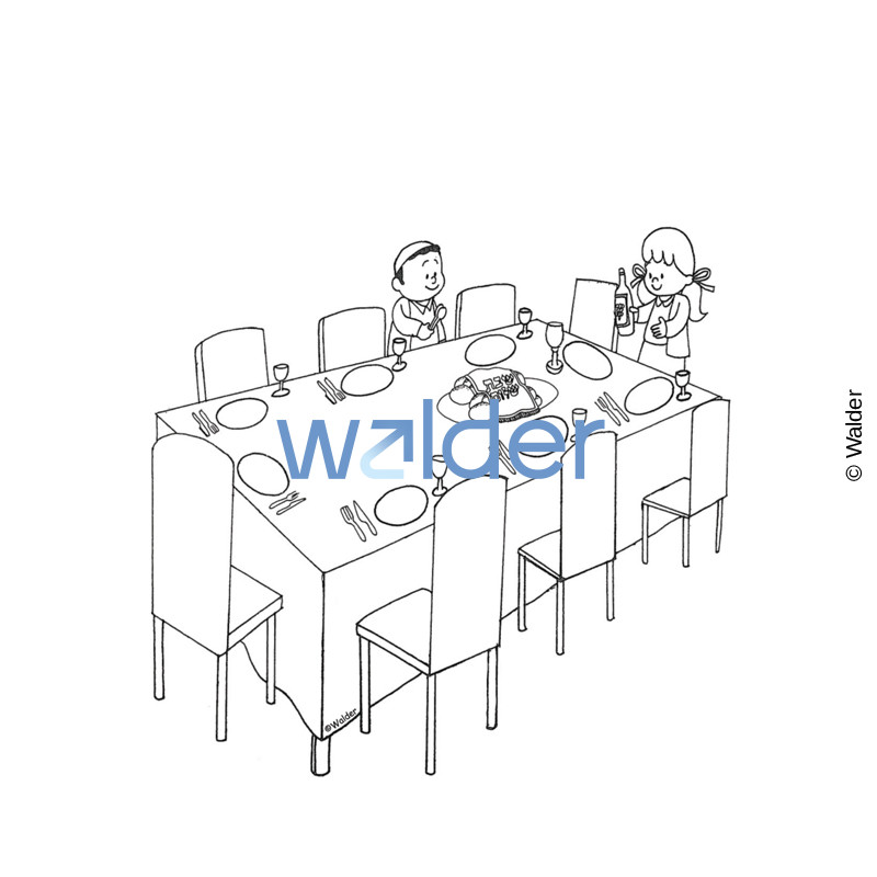 Preparing for Shabbos: Setting the Table - Walder Education