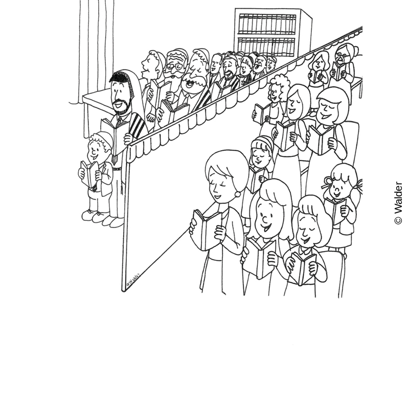 Davening in Shul - Walder Education