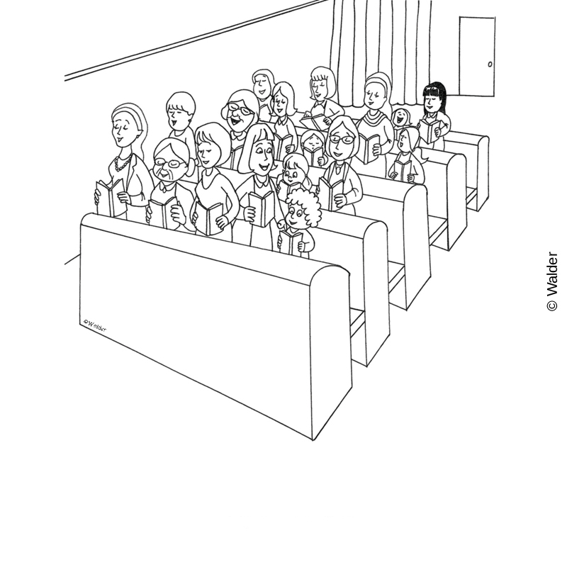 Davening in Shul - Walder Education