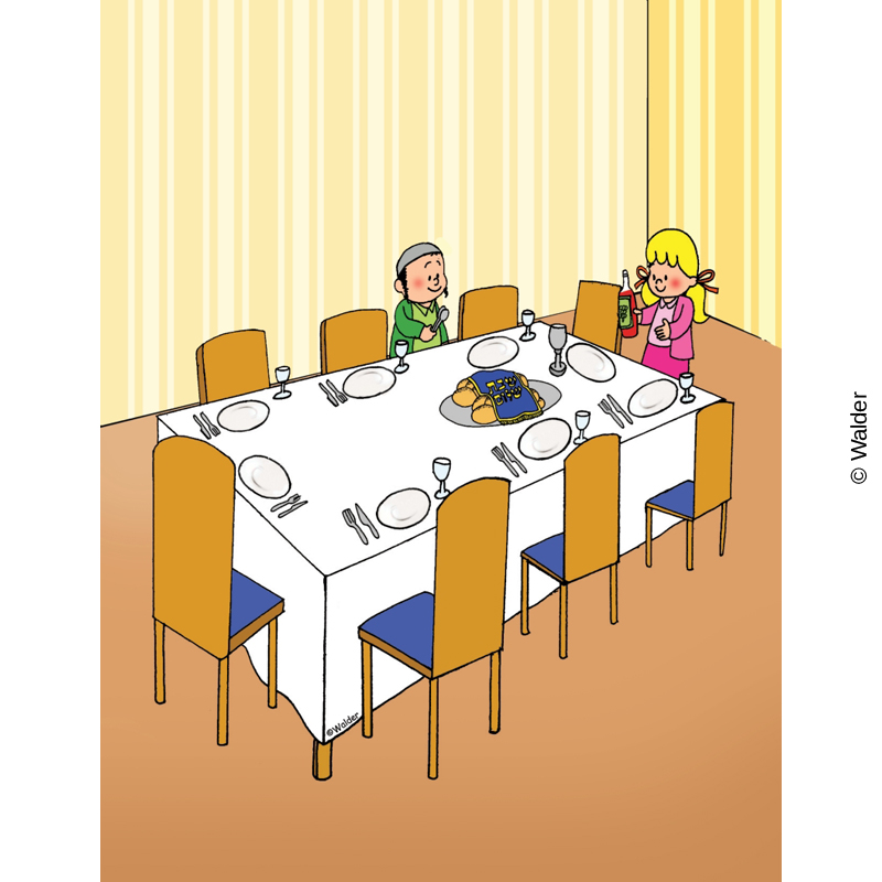 Preparing for Shabbos: Setting the Table - Walder Education