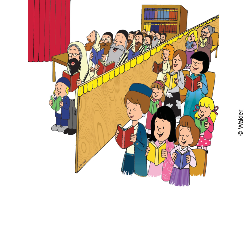 Davening in Shul - Walder Education