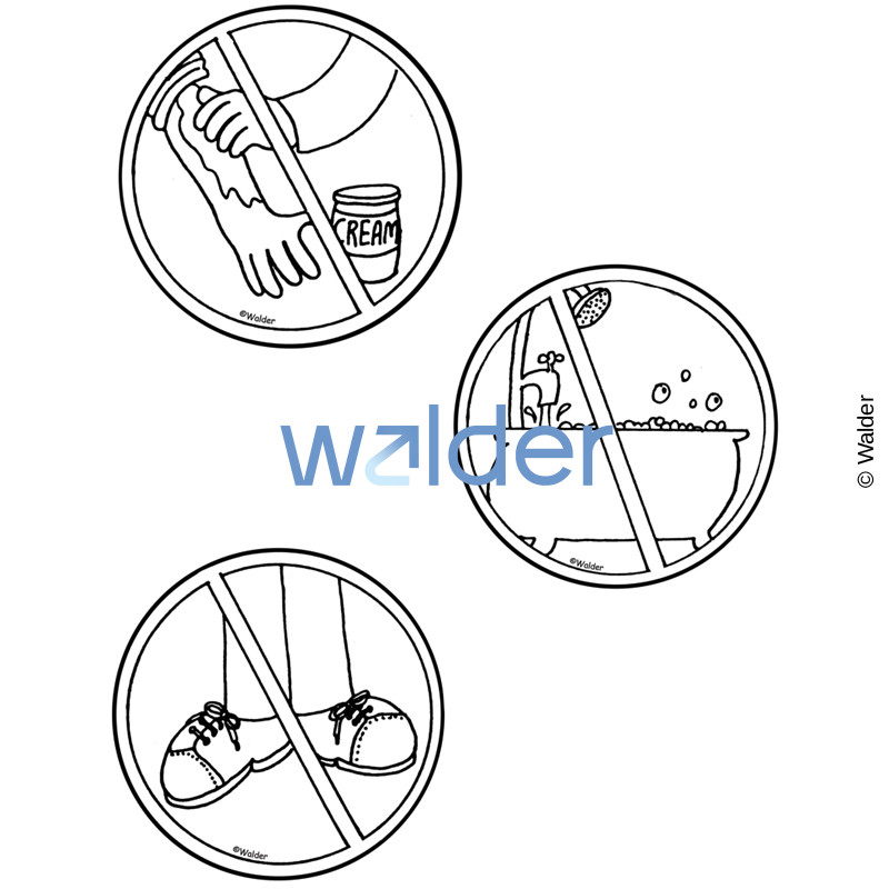 No Leather Shoes, Lotion, or Bathing - Walder Education