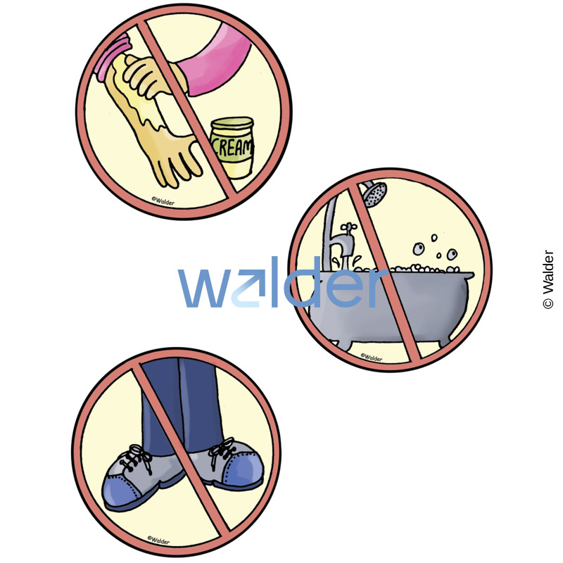 No Leather Shoes, Lotion, or Bathing - Walder Education