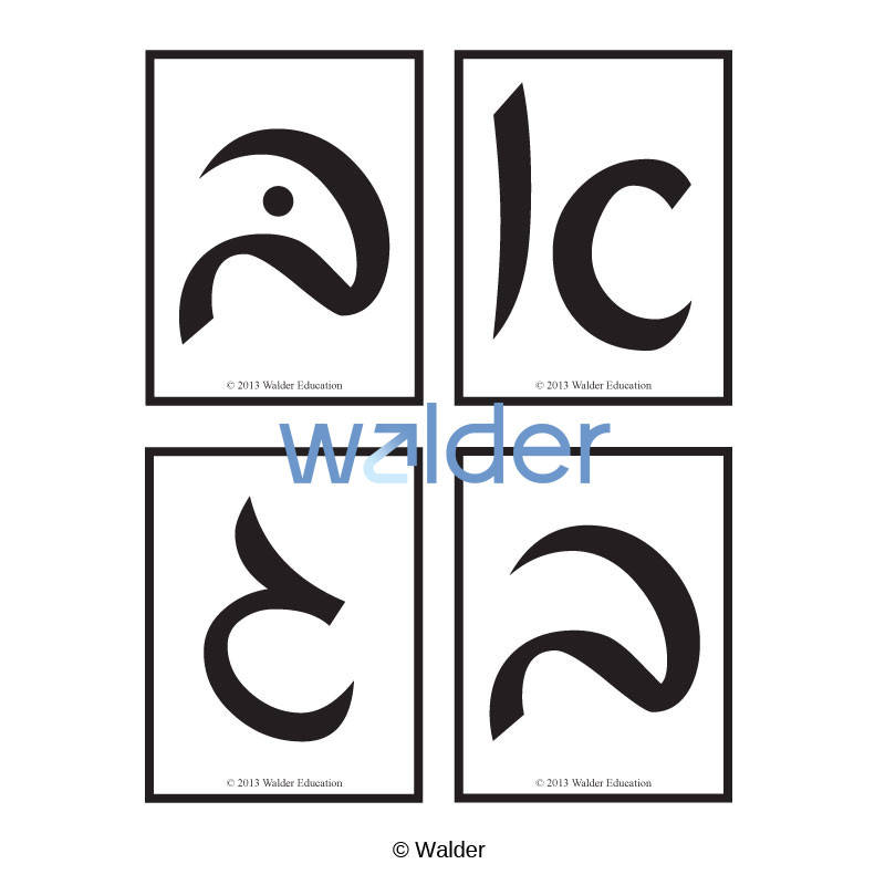 Script Alef Beis Cards - Walder Education