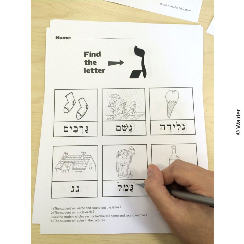 Find the Alef Beis Letters - Walder Education