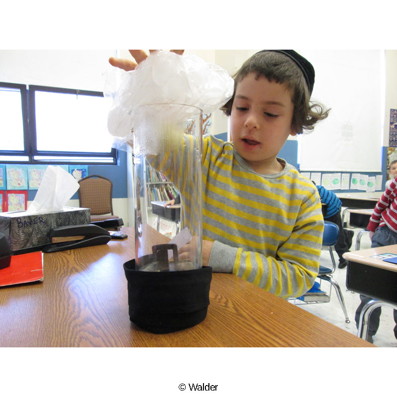 Making a Cloud in a Jar for Parashas Chayei Sarah - Walder Education