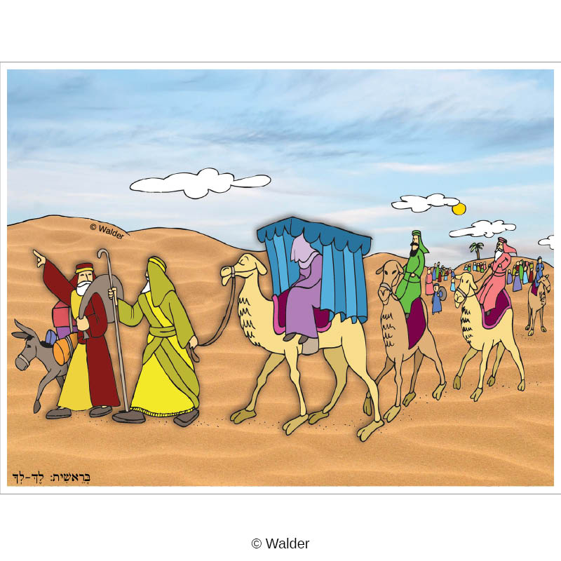 Lech Lecha Pictures and Pesukim - Walder Education