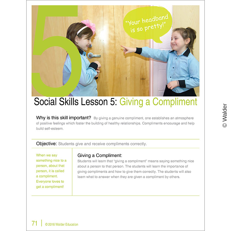 15 Steps to Social Success: Lesson 5 – Giving a Compliment - Walder ...