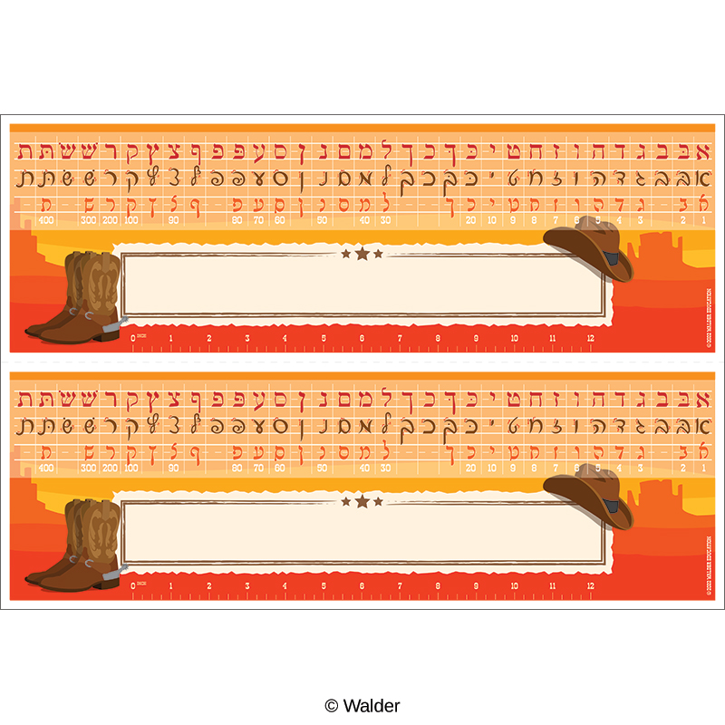 Western Desk Strips - Walder Education