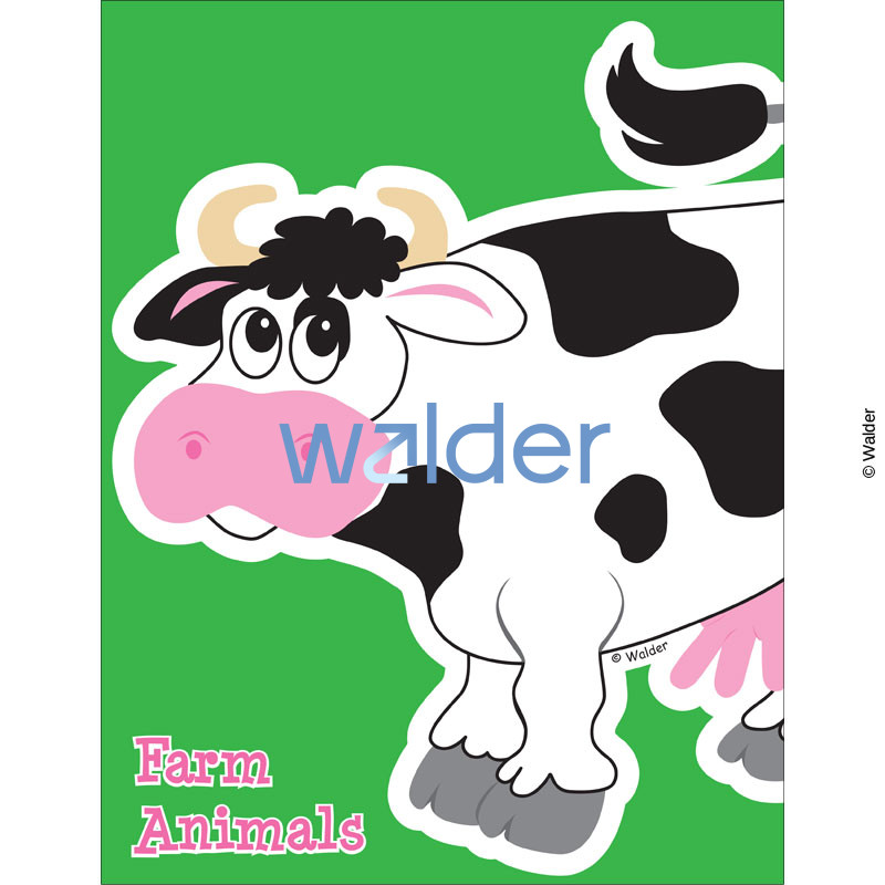Farm Animals File Folder Game - Walder Education