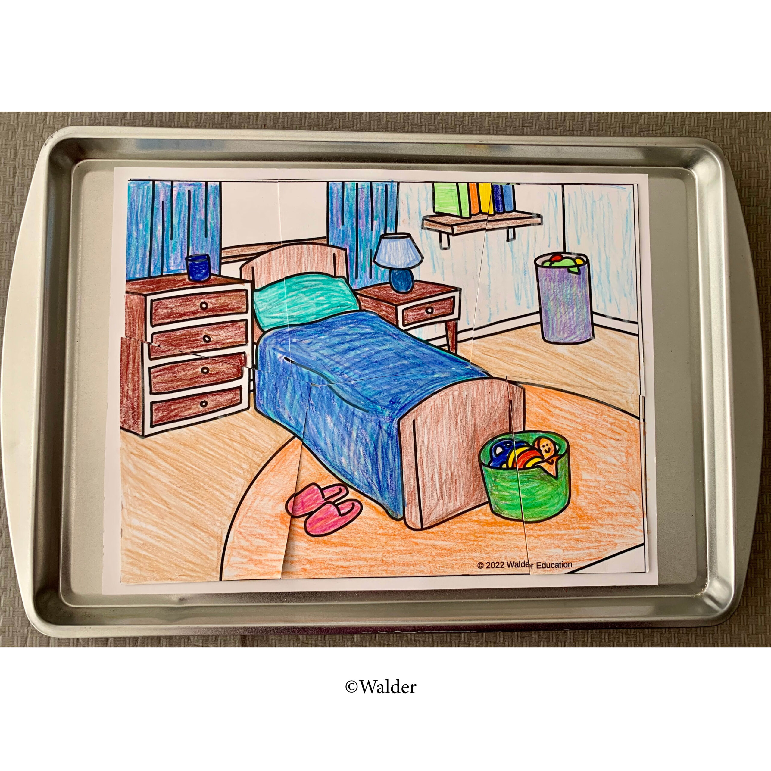 Messy-to-Clean Room Puzzle - Walder Education