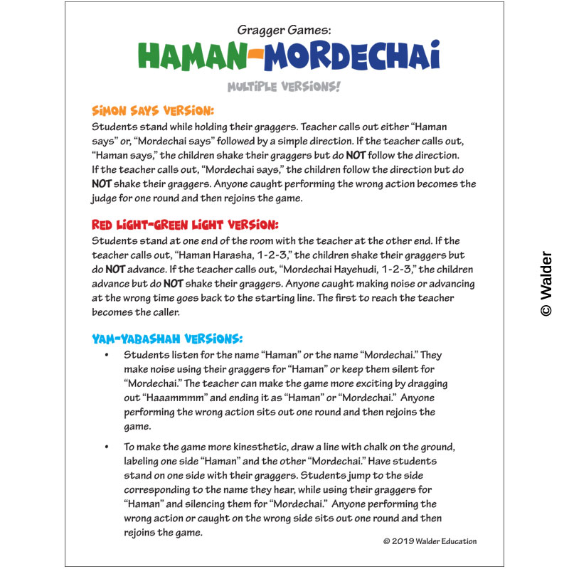 Gragger Games - Walder Education