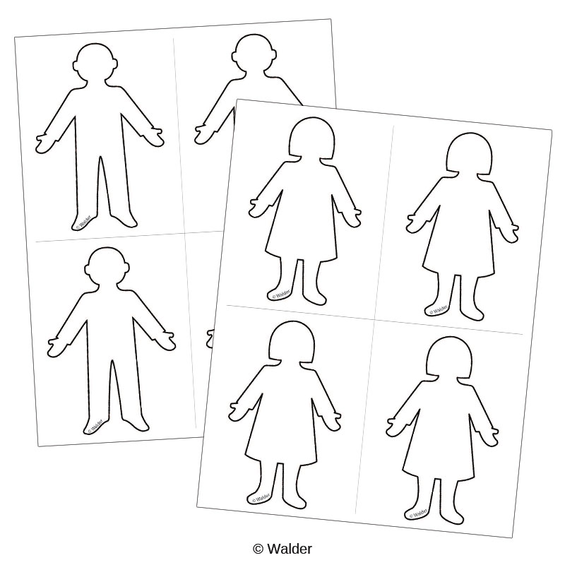 Paper Doll Templates - Walder Education