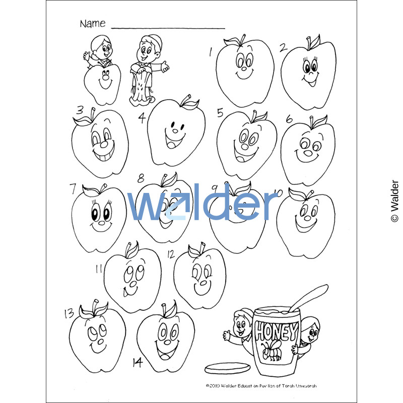 Apple Counting Sheet - Walder Education