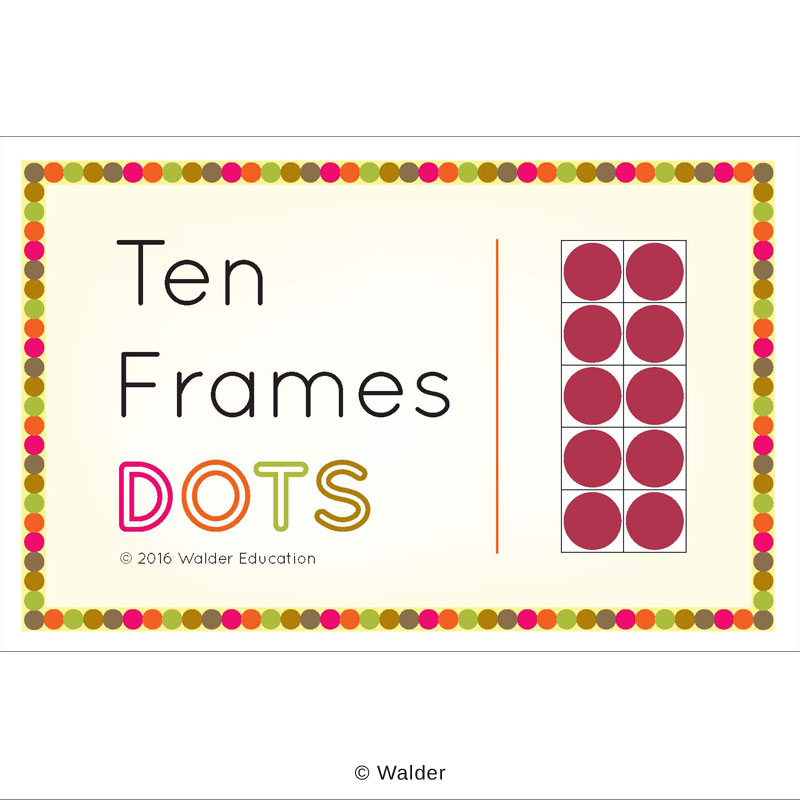 Ten Frames Dots - Walder Education