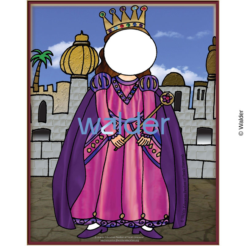 Queen Esther 3-D Character Display - Walder Education