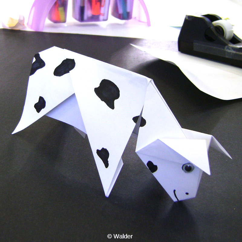 Origami Cow - Walder Education