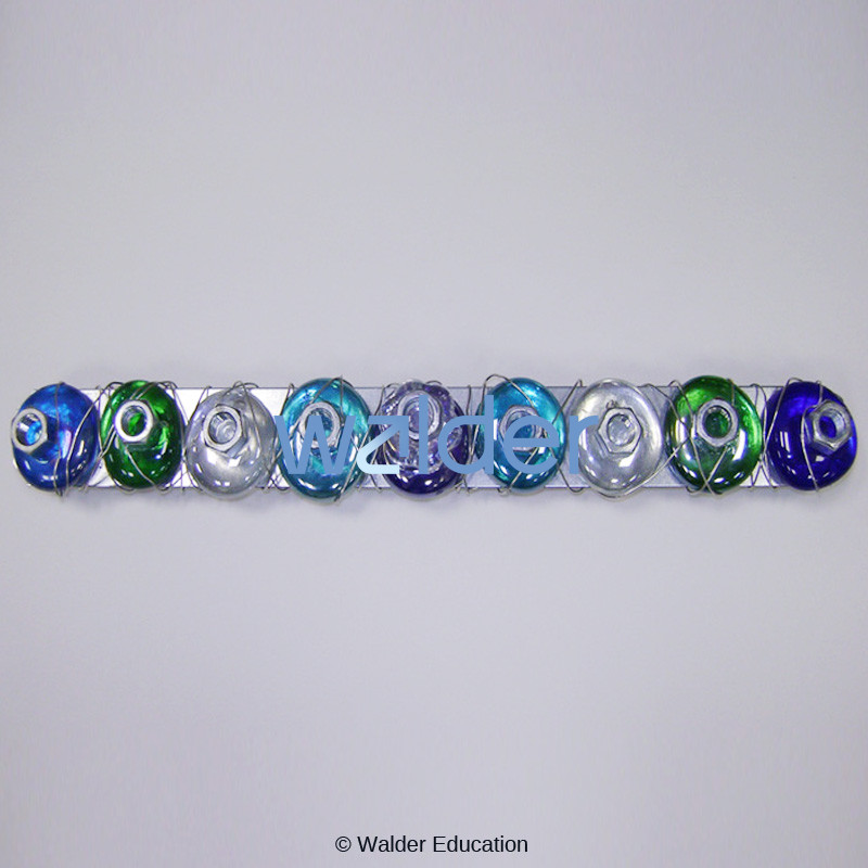Bejeweled Wire Wrapped Menorah - Walder Education