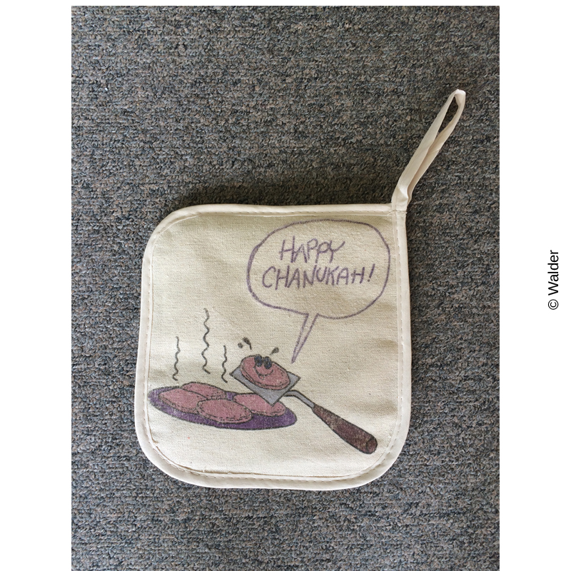Chanukah Pot Holder - Walder Education
