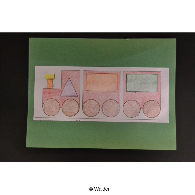 Cut and Paste Train - Walder Education