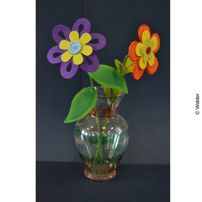 Alcohol Ink Flower Vase - Walder Education