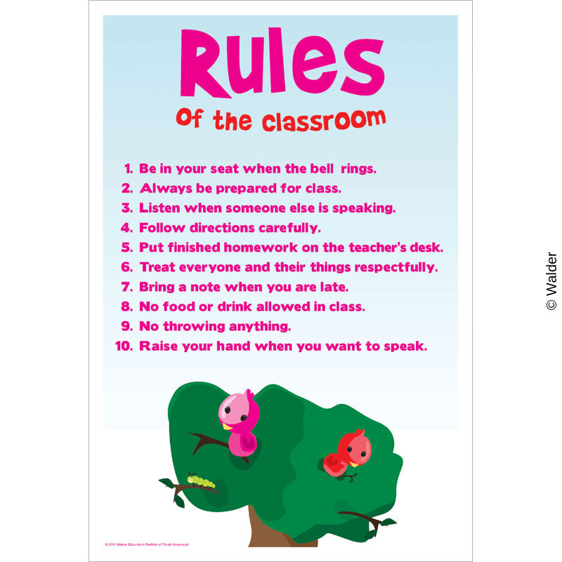 Rules of the Classroom - Walder Education