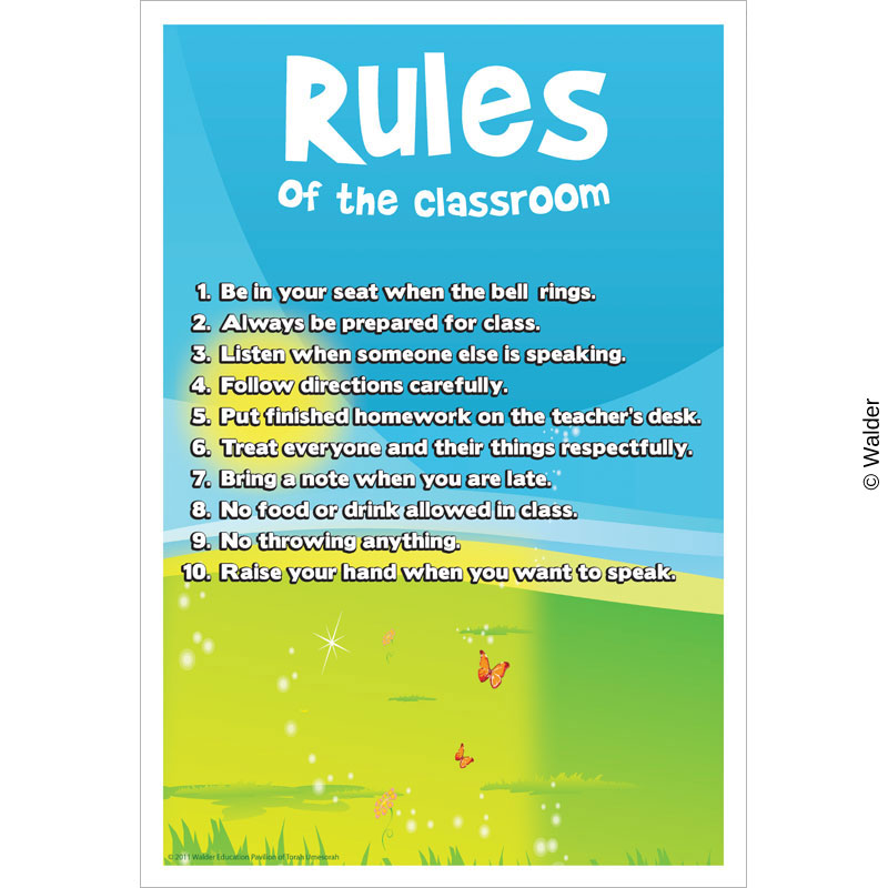 Rules of the Classroom - Walder Education