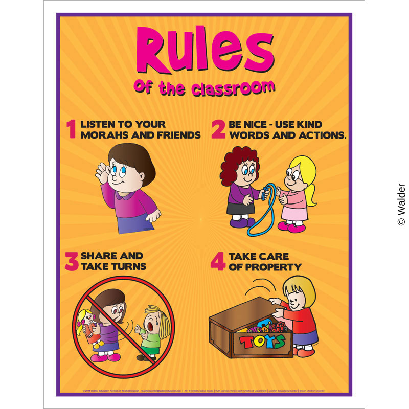 Rules of the Classroom - Girls - Walder Education