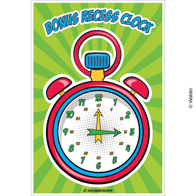 Bonus Recess Clock - Walder Education