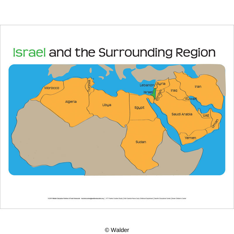 Israel and the Surrounding Region - Walder Education