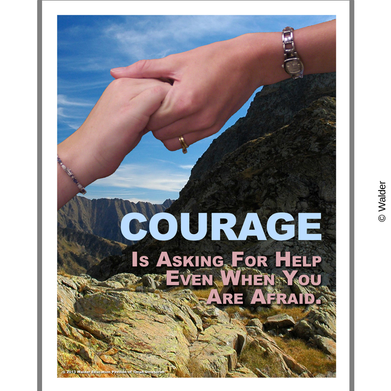 Courage Poster - Walder Education